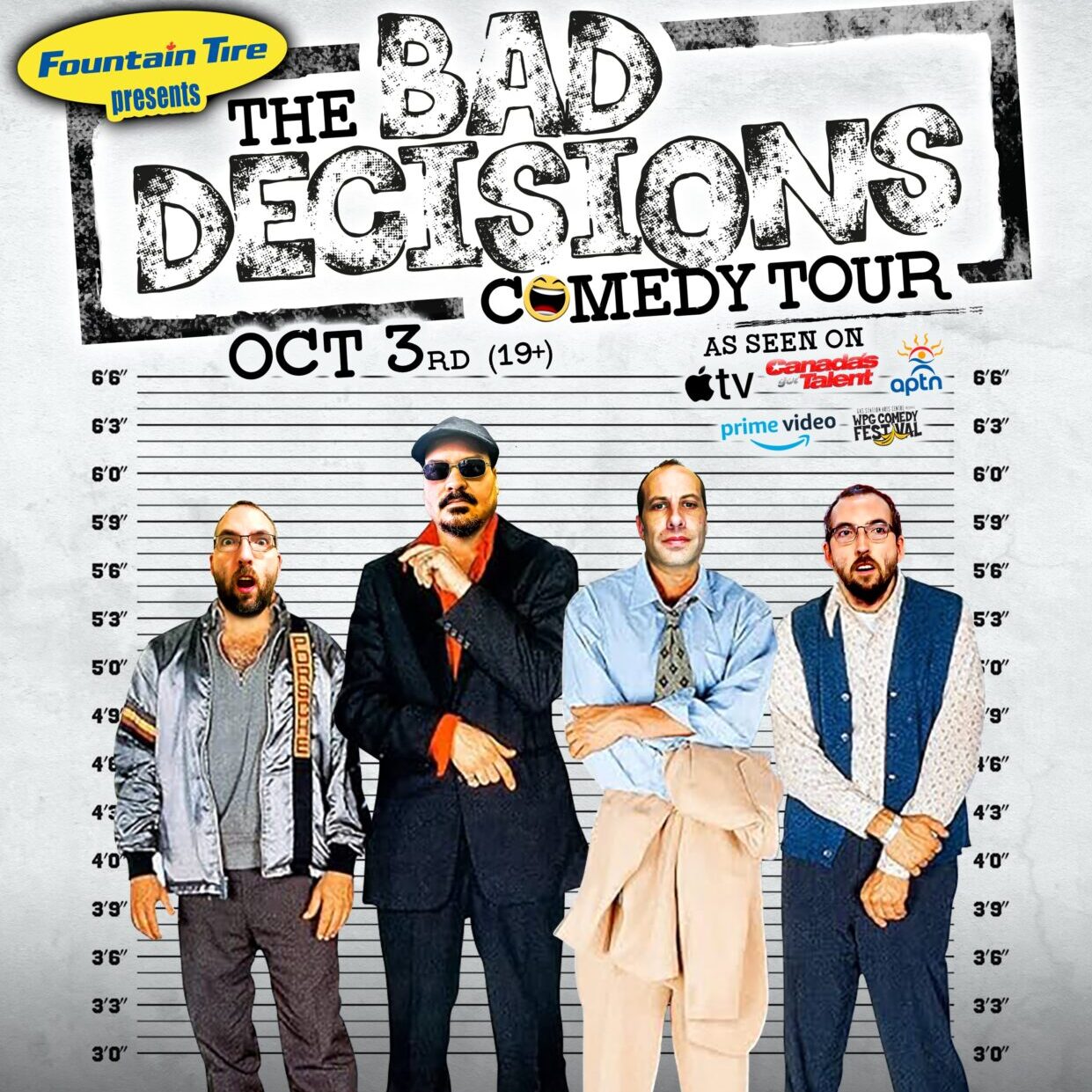 The Bad Decisions Comedy Tour at Match Eatery & Public House - Visit ...