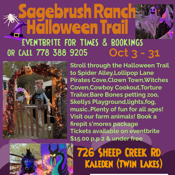 Haunted Halloween Treat Trail at Sagebrush Ranch - Visit Penticton