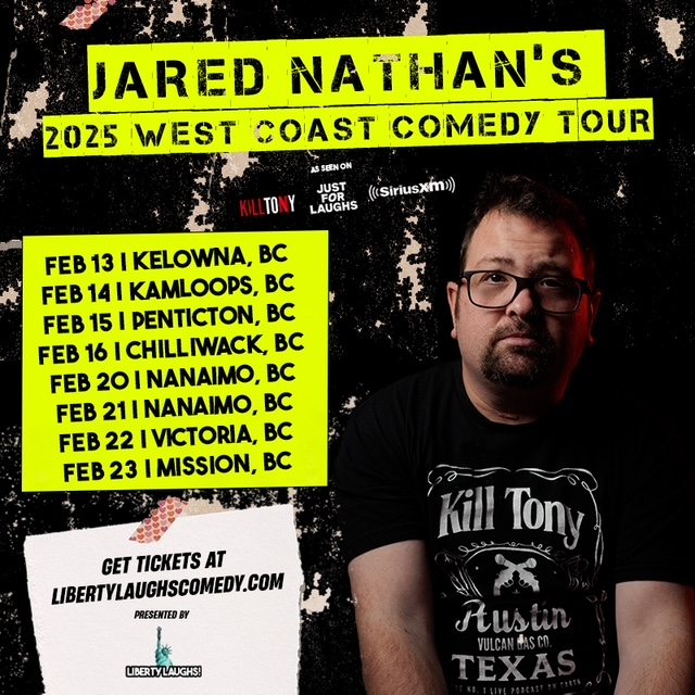 Stand-Up Comedy: Jared Nathan at the Barley Mill Pub - Visit Penticton