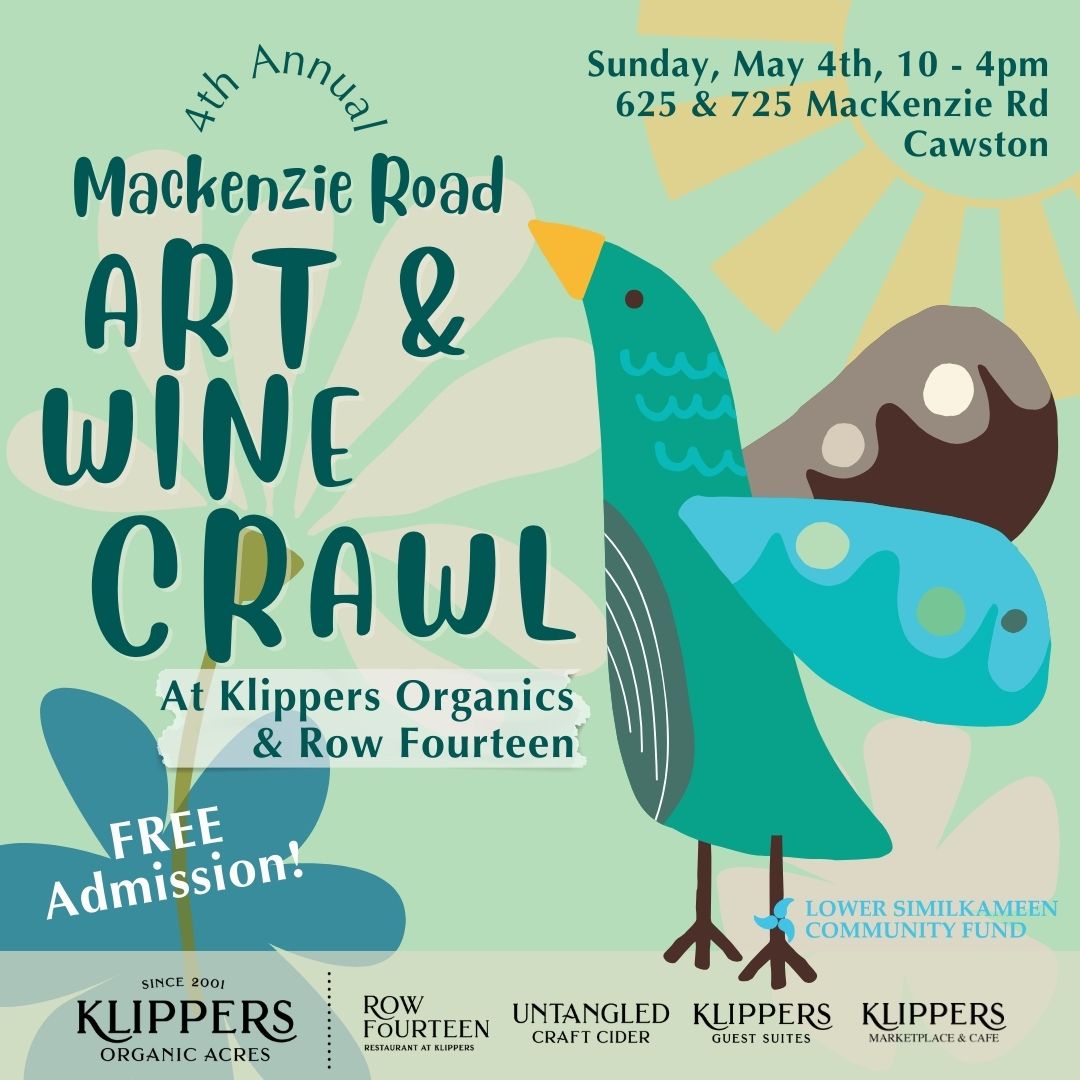 4th Annual MacKenzie Road Art & Wine Crawl at Klippers Marketplace ...