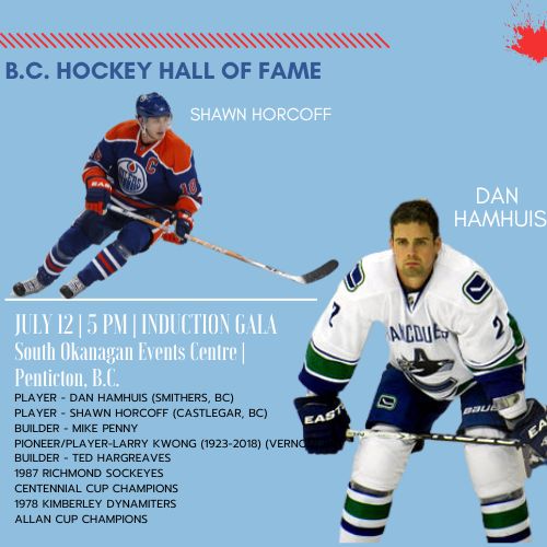BC Hockey Hall of Fame Induction Gala - Visit Penticton