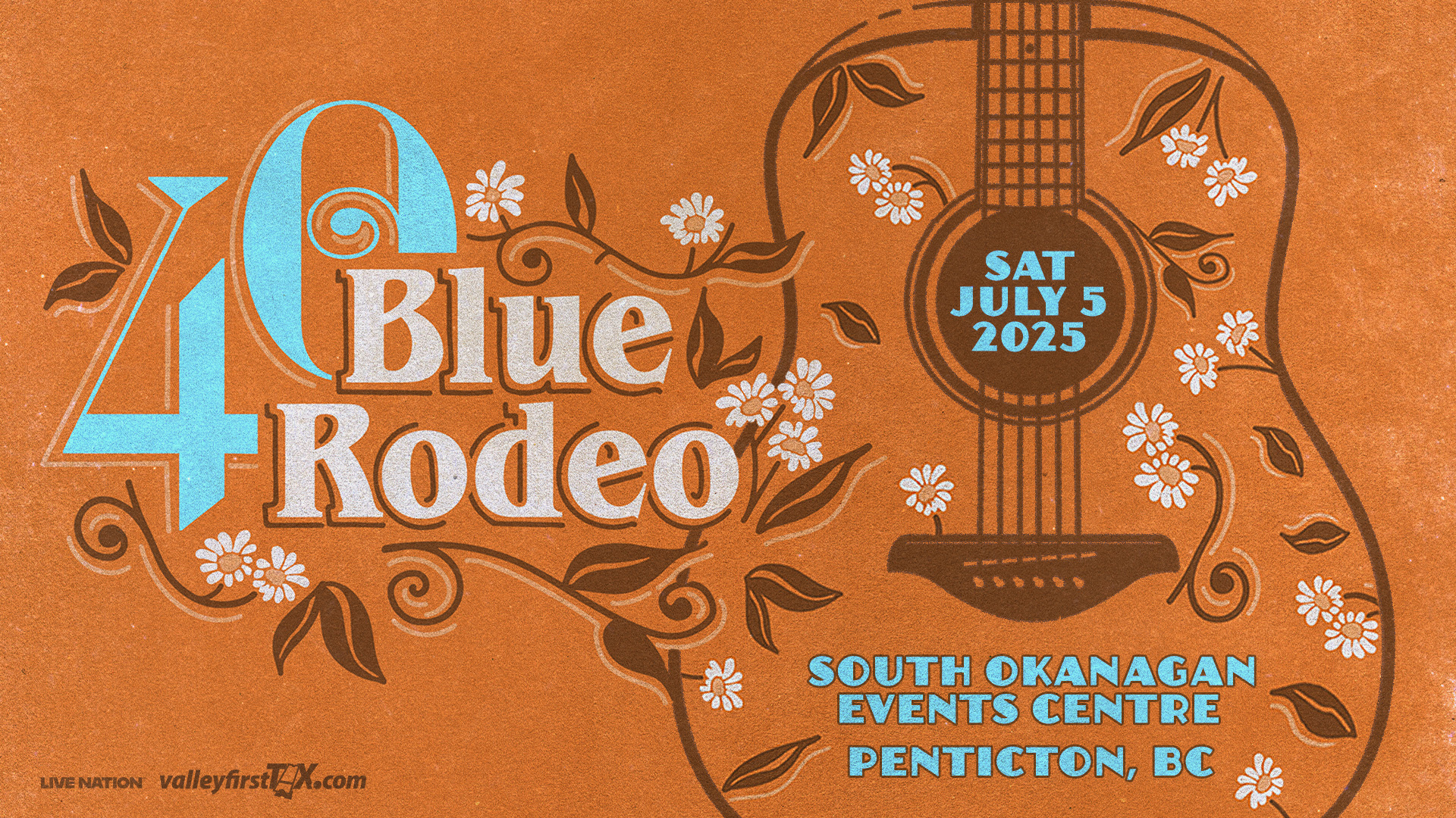 Blue Rodeo 40th Anniversary Tour at the South Okanagan Events Centre ...
