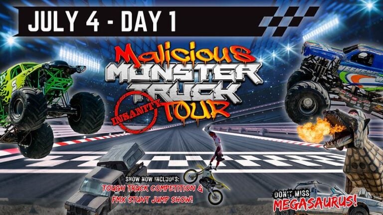 The Malicious Monster Truck Tour at the Penticton Speedway - Visit ...