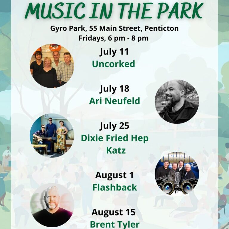 Music in the Park at Gyro Park - Visit Penticton