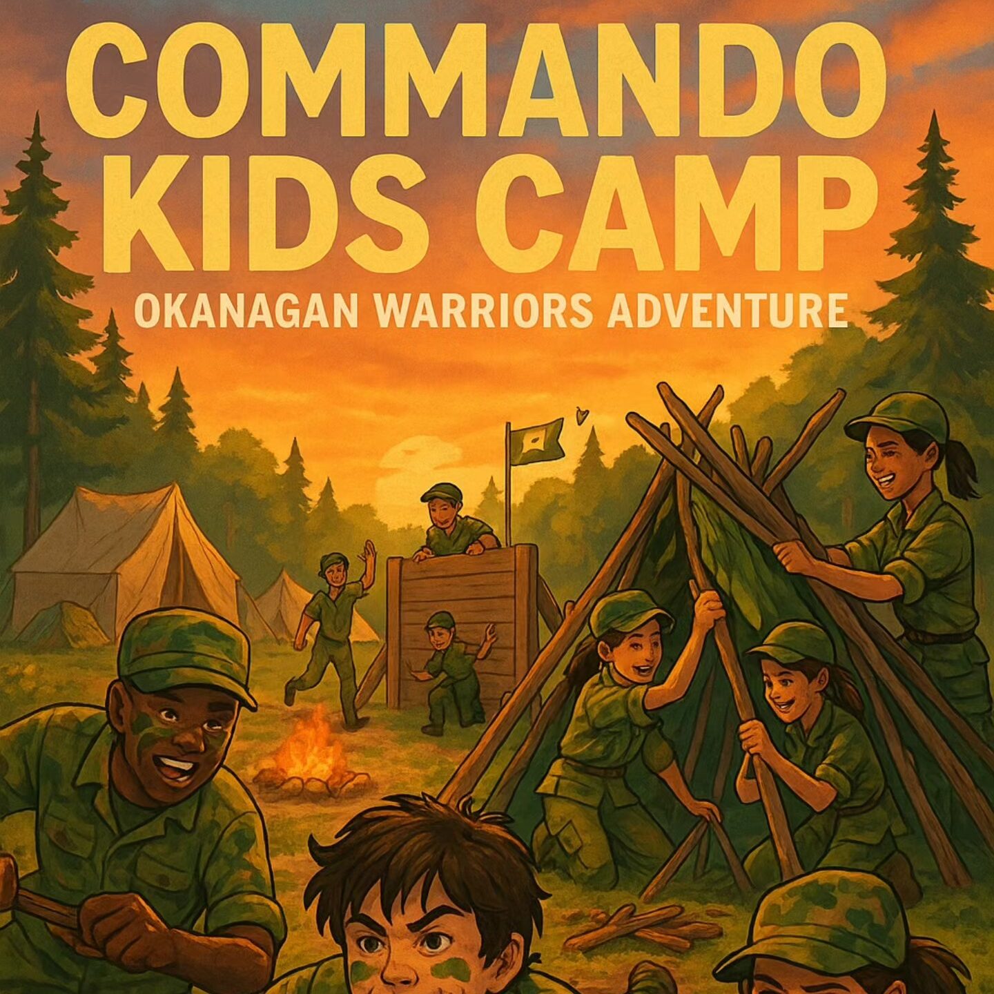 Commando Kids Camp (Summer Camp) at Okanagan Warriors Adventure - Visit ...