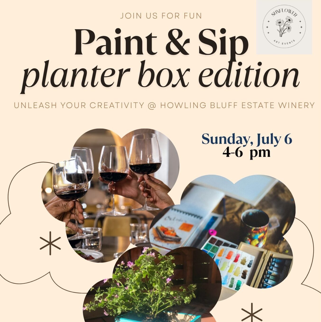 Paint & Sip: Planter Box Edition at Howling Bluff Winery - Visit Penticton