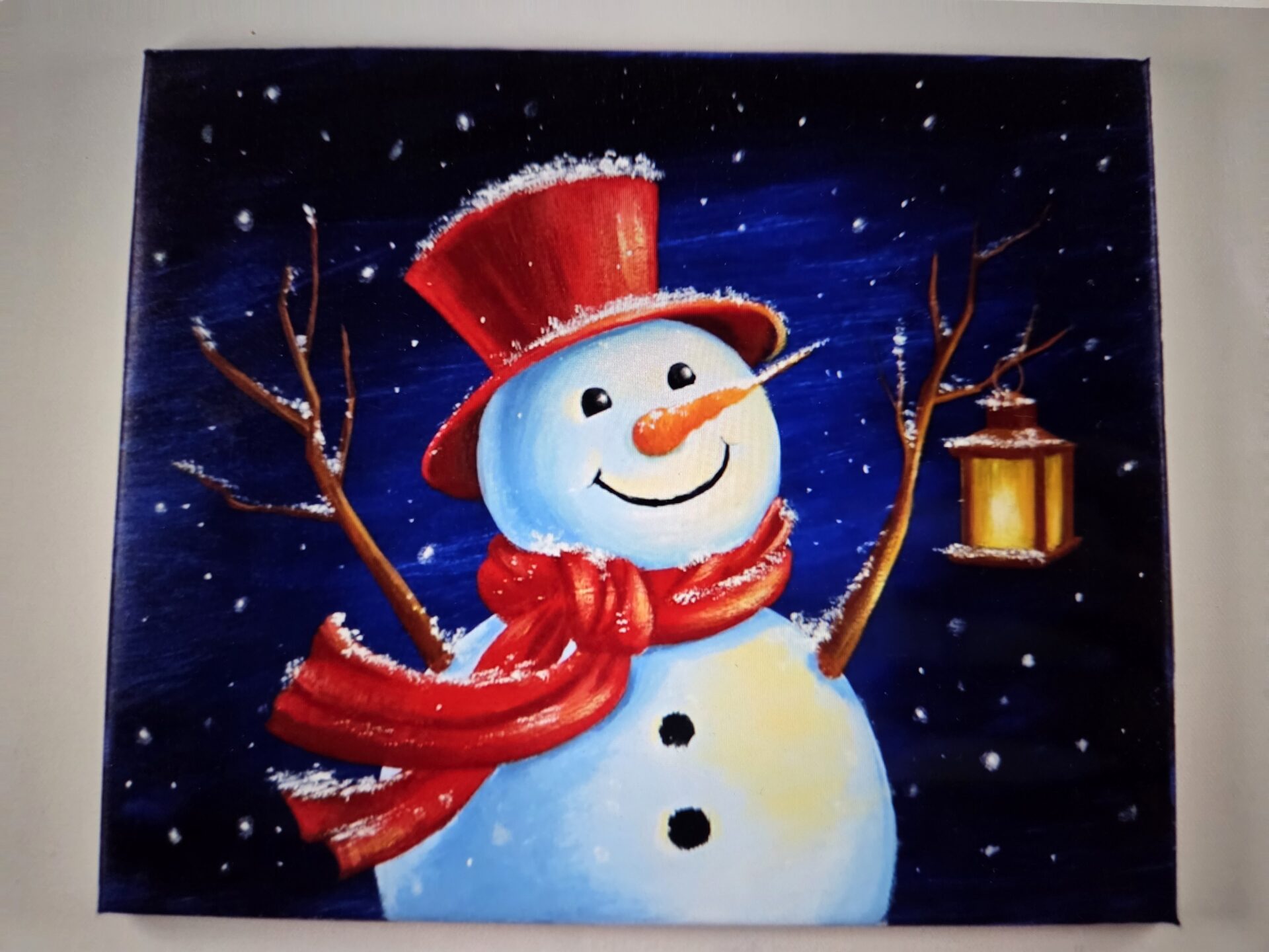 Snowman Paint Night at Joos Box Mocktail Bar - Visit Penticton