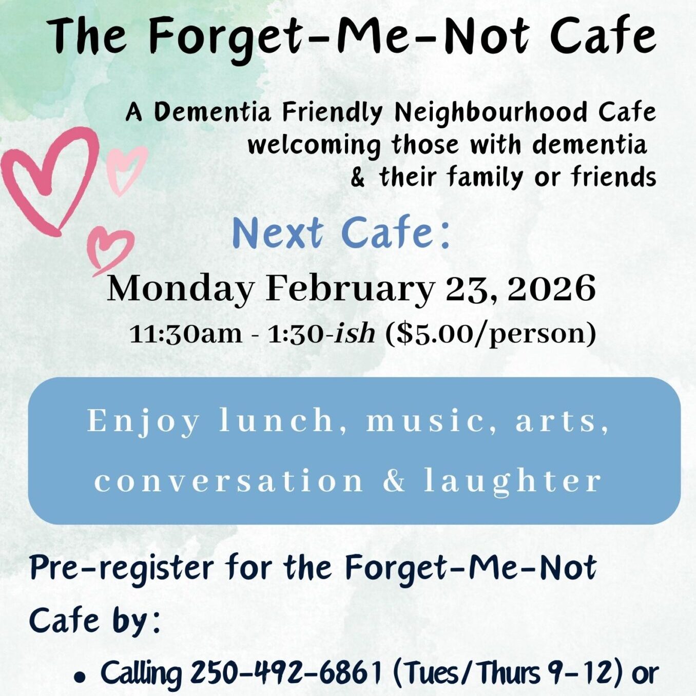 The Forget-Me-Not Cafe at Our Redeemer Lutheran Church - Visit Penticton