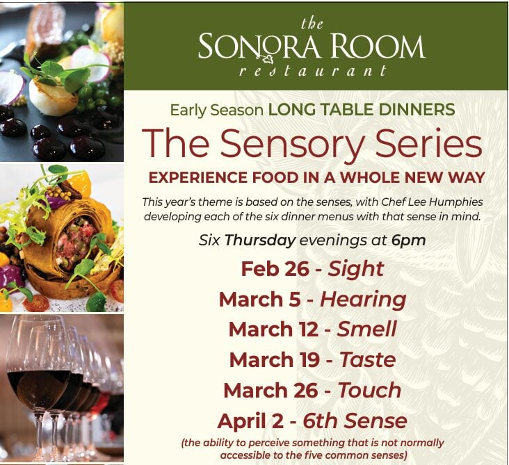The Six Senses: A Long Table Food & Wine Dinner Series at the Sonora ...